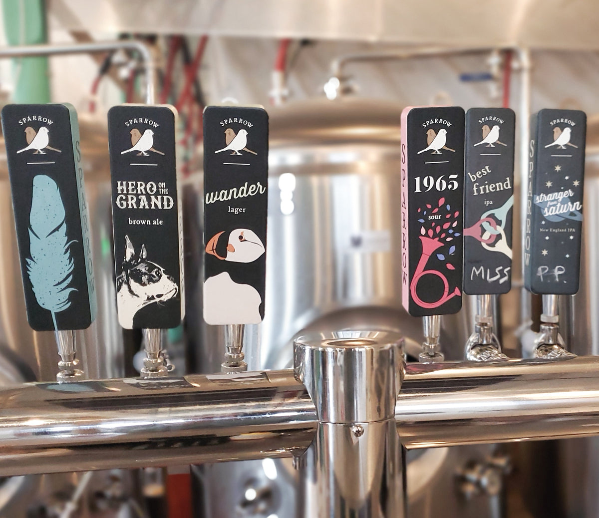 On Tap in House – Sparrow Brewing & Roasting Co.